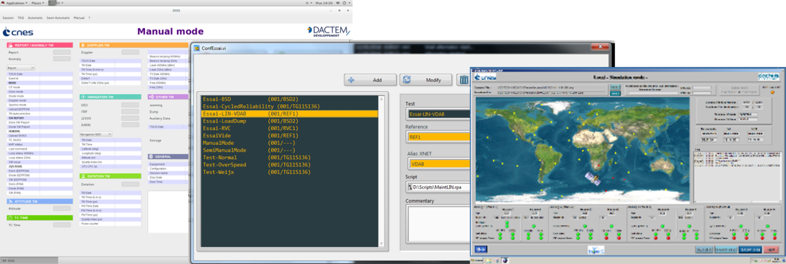 EGSE & SCOE for flight model validation and AIT testing - DAM Group