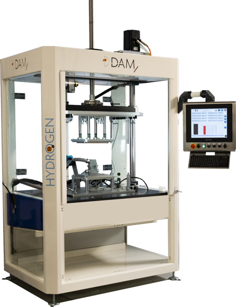 Leak test for fuel cell bipolar plates and membranes - DAM Group