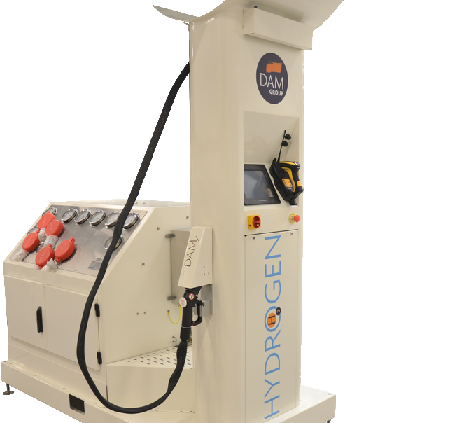 Test bench for hydrogen and fuel cell systems - DAM Group
